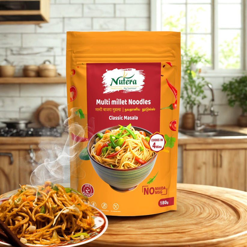 Multi Millet Noodles - Healthy & Delicious – Nutera Organic