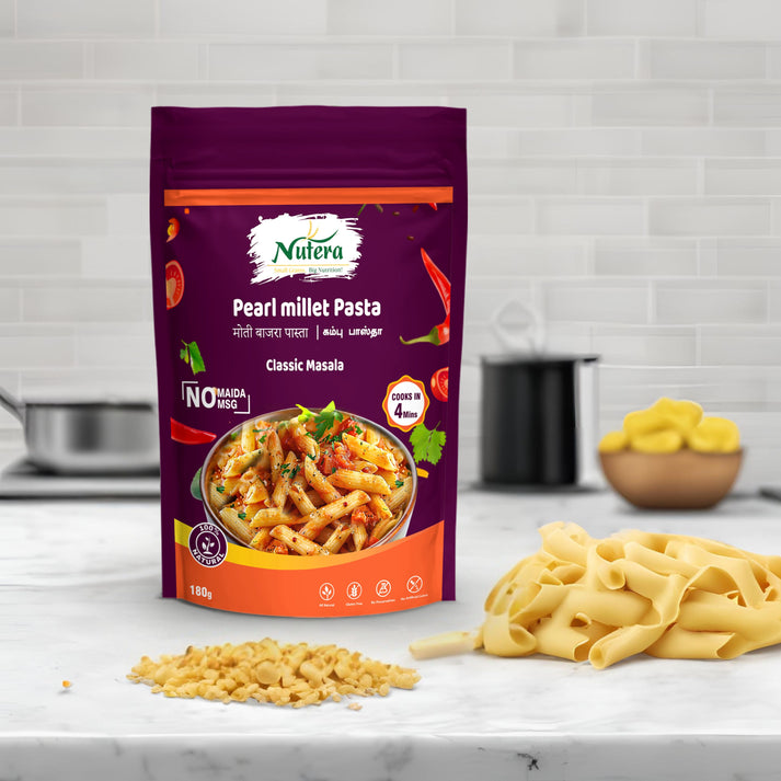 Organic Pearl Millet Pasta | Healthy & Delicious – Nutera Organic