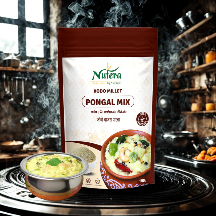 Nutera Kodo Millet Pongal Mix – Healthy Instant Meal – Nutera Organic