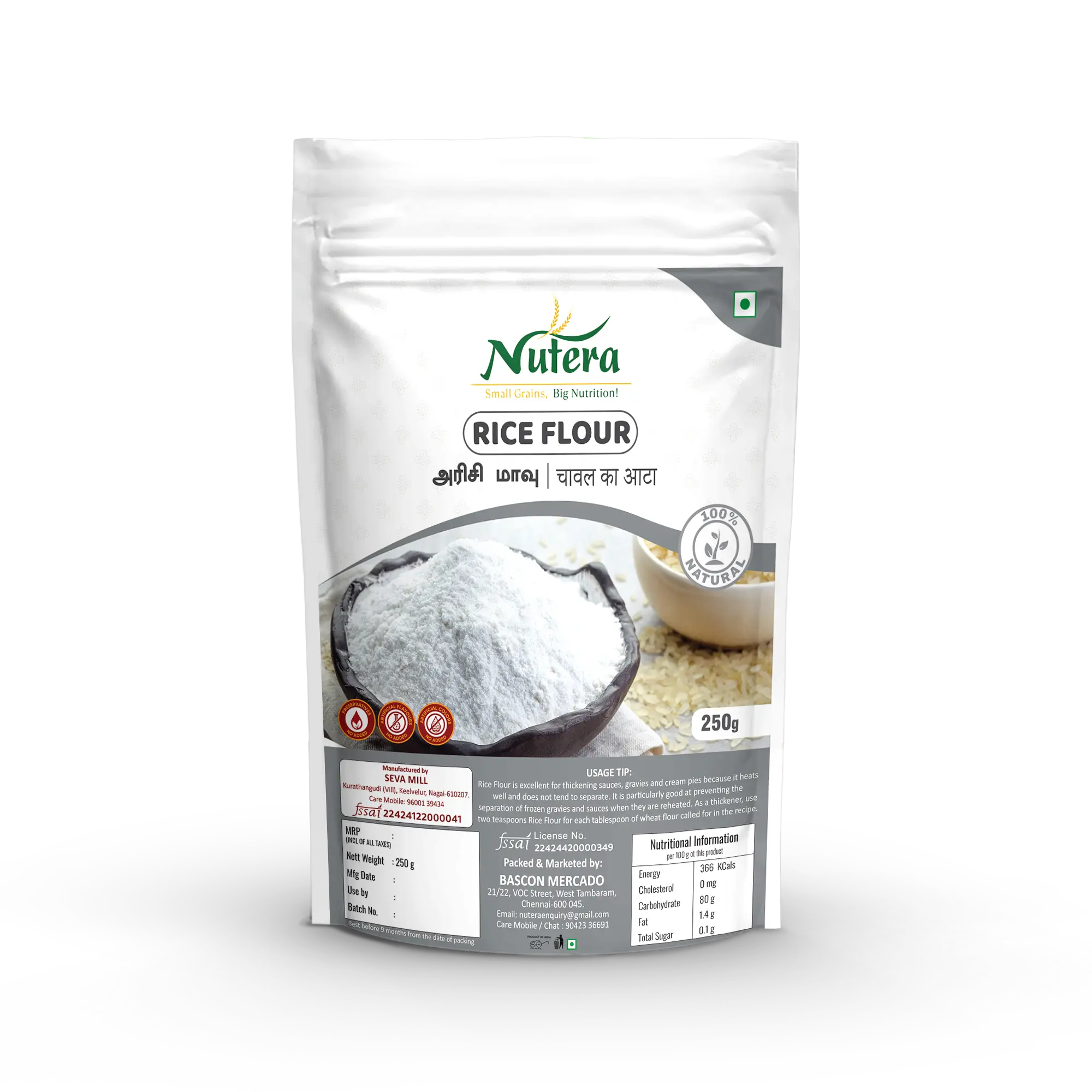 Rice Flour – Nutera Organic